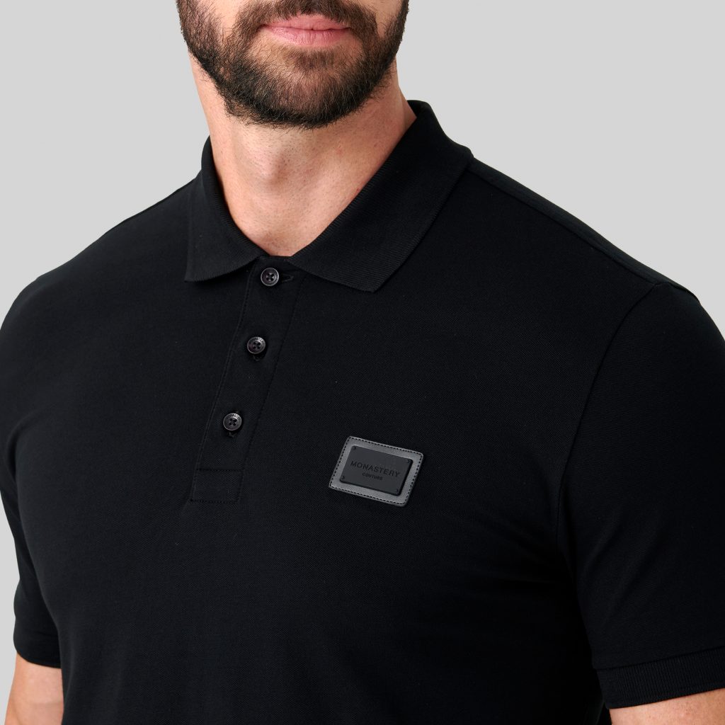 POLO KOSANI BLACK – JM ORIGINAL