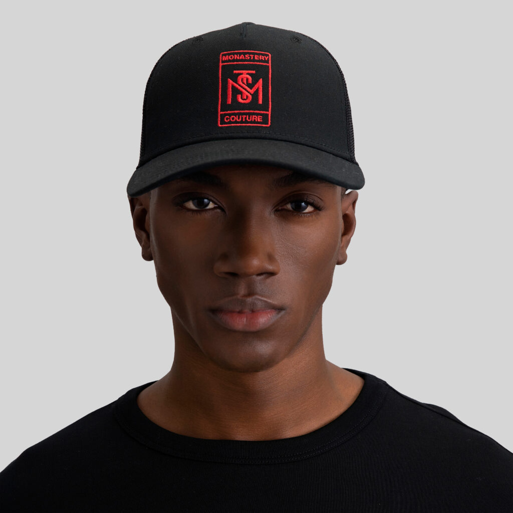 GORRA VEL BLACK-RED – JM ORIGINAL